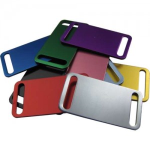 Sliding Collar Tag 45 x 22 mm, TAG-00094, Small Engraving Machines | U-MARQ